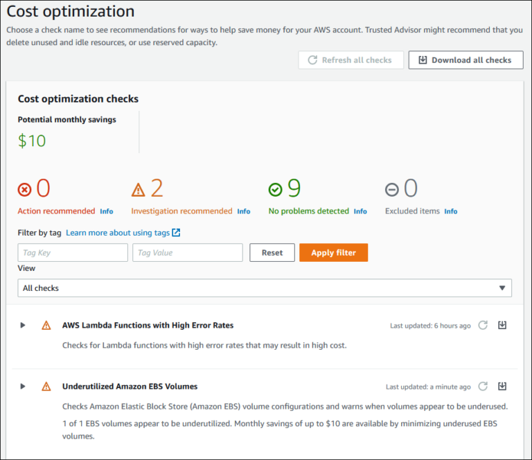 The Guide To AWS Trusted Advisor Checks - OpsRamp